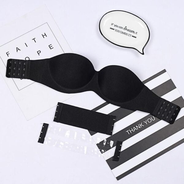 Sujetador invisible push up sin tiras transparentes, ropa interior de ...